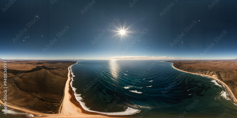 Full 360 degrees seamless spherical panorama HDRI equirectangular ...