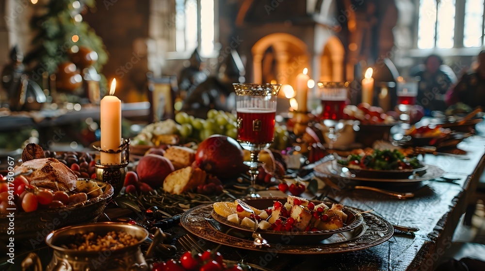Lavish Medieval Castle Birthday Party with Knights Princesses and Grand ...