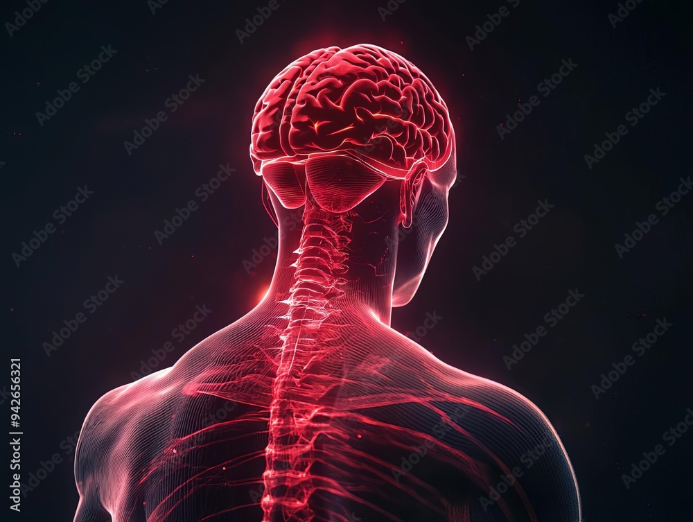 Virtual pain scale, intense holographic visuals, futuristic health ...