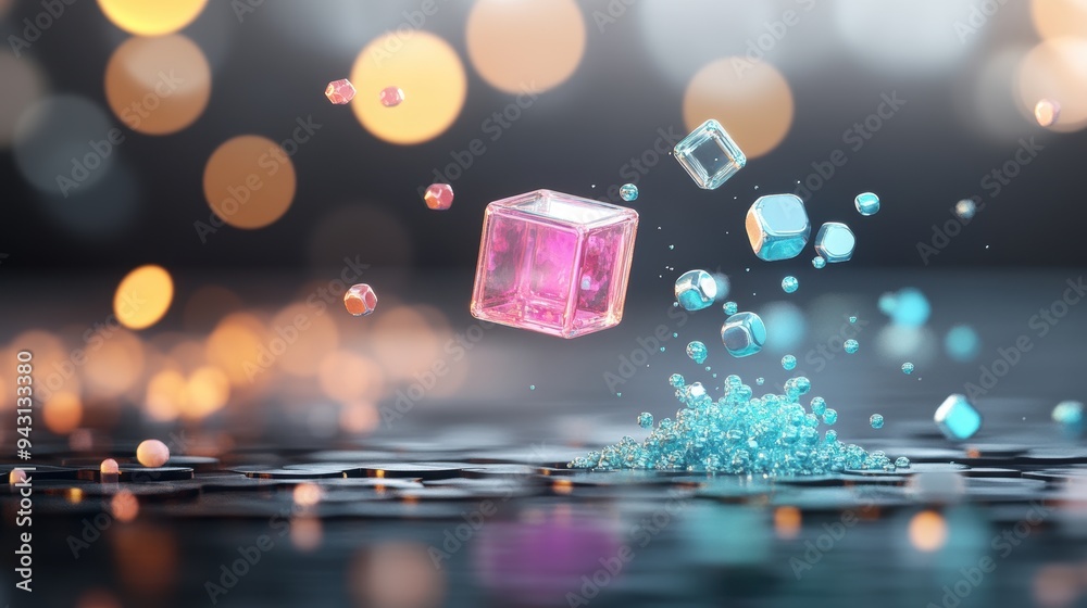 An interactive digital periodic table with clickable elements providing ...