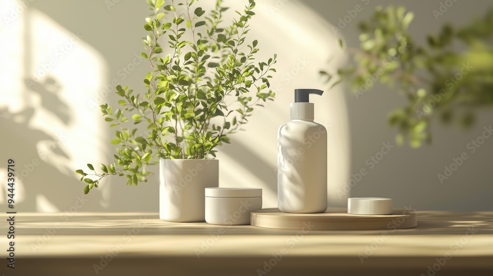 Eco-Friendly Product Packaging in High-Resolution 3D Rendering with ...