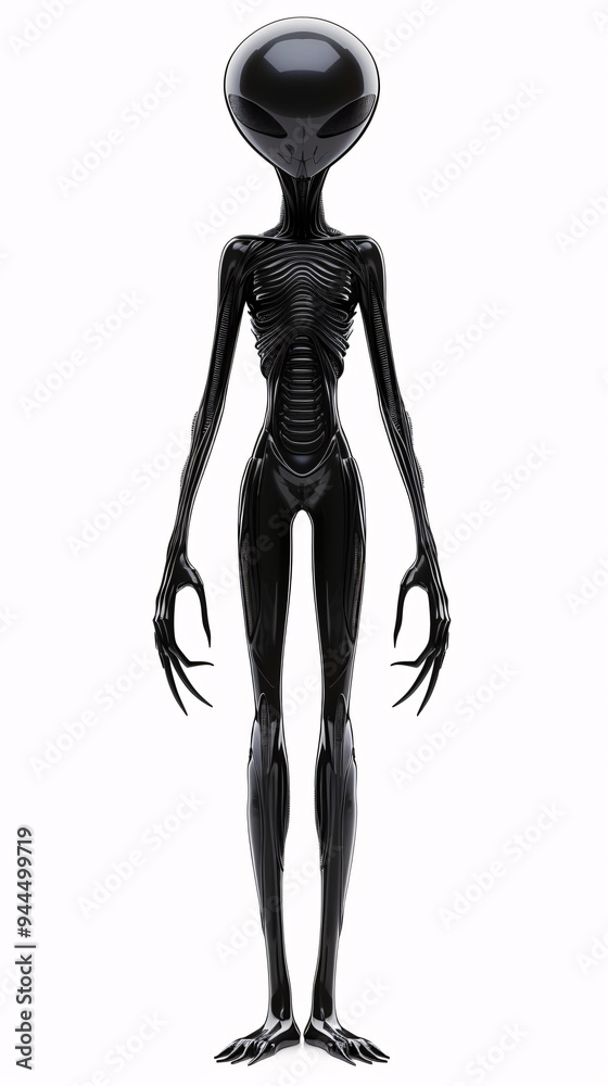 2d character design of alien illustration png black drawing on white ...