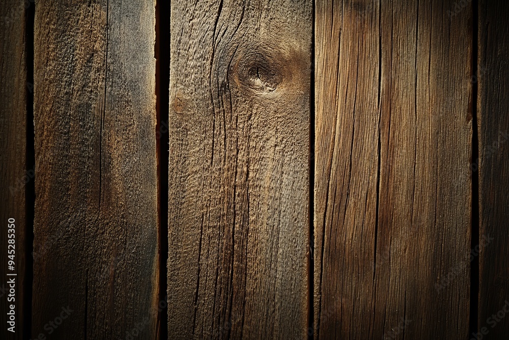 Grunge dark textured wooden background, surface of old brown wood texture, top view teak wood ...