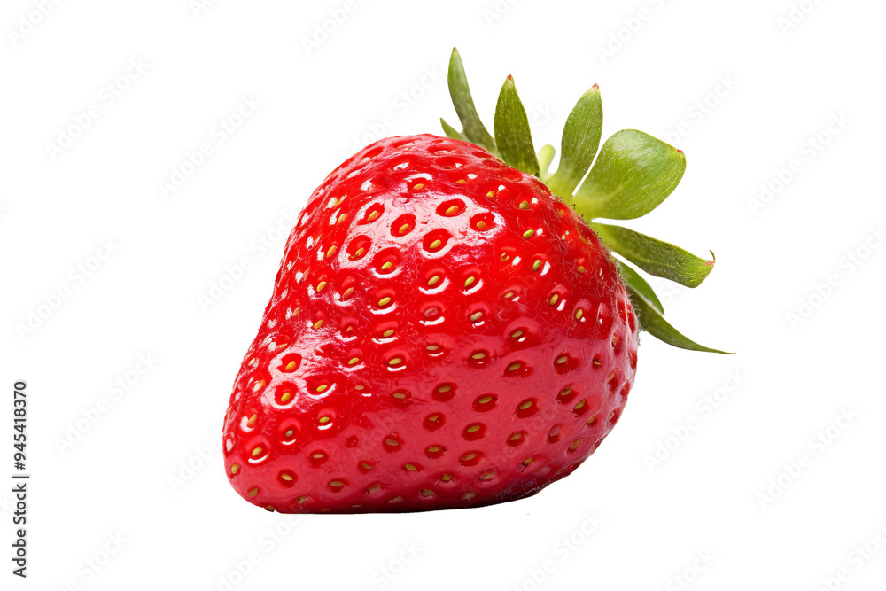 High-resolution strawberry isolated on transparent background for fresh ...