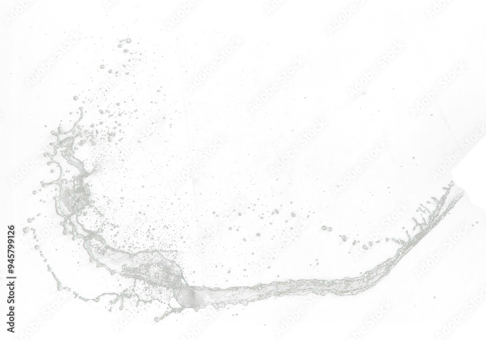 Throwing water to object make curve drop splash in explosion motion ...