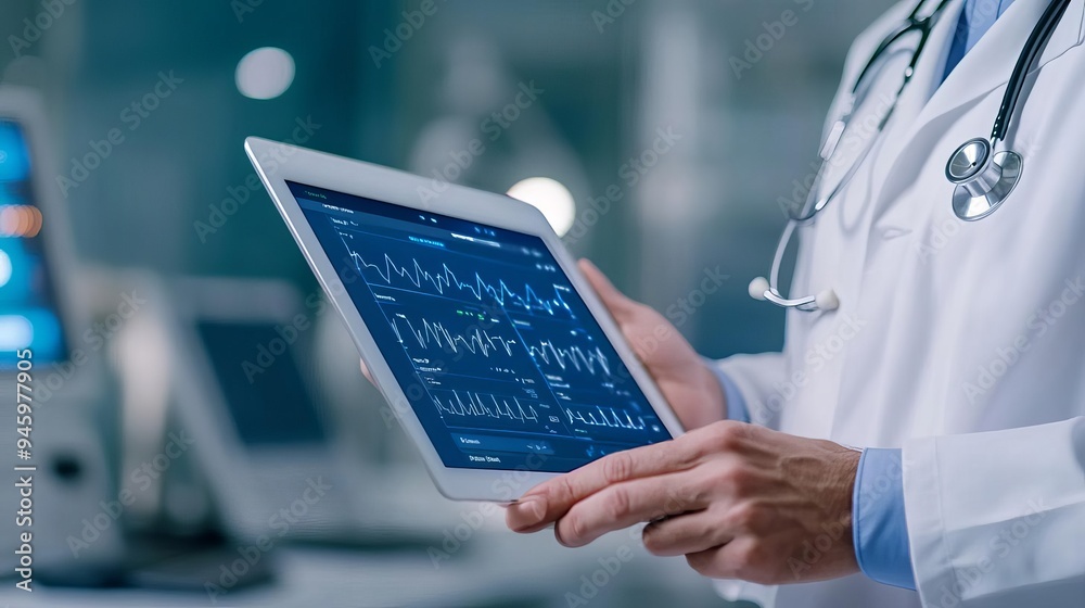 Healthcare facility with integrated electronic medical records and data ...