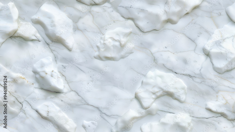 White Marble Texture with Veins and Bumps Stock Illustration | Adobe Stock