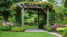 Garden Arbor Free Stock Photo - Public Domain Pictures