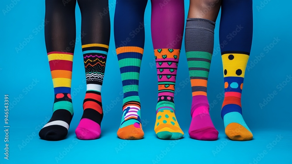 Ilustración de Stock Celebrate diversity and individuality by rocking ...