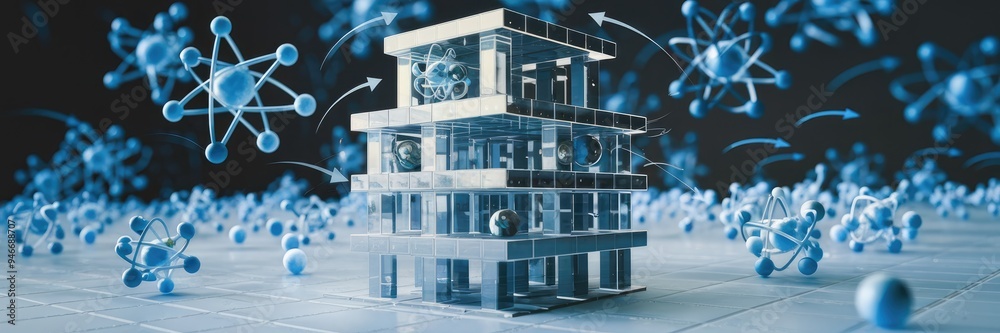 Invisible Building Blocks: Marvel at the miniature atoms, where protons ...
