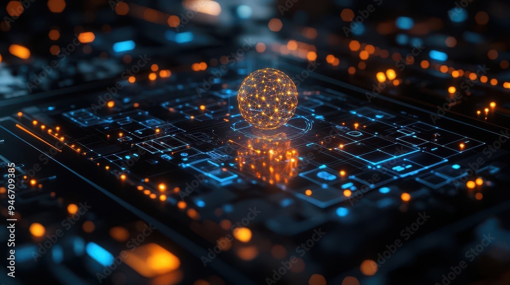 floating 3d education icons futuristic learning concept visualization ...