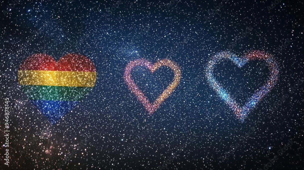 Intersex LGBT community LGBT Symbols in the Stars Constellations ...