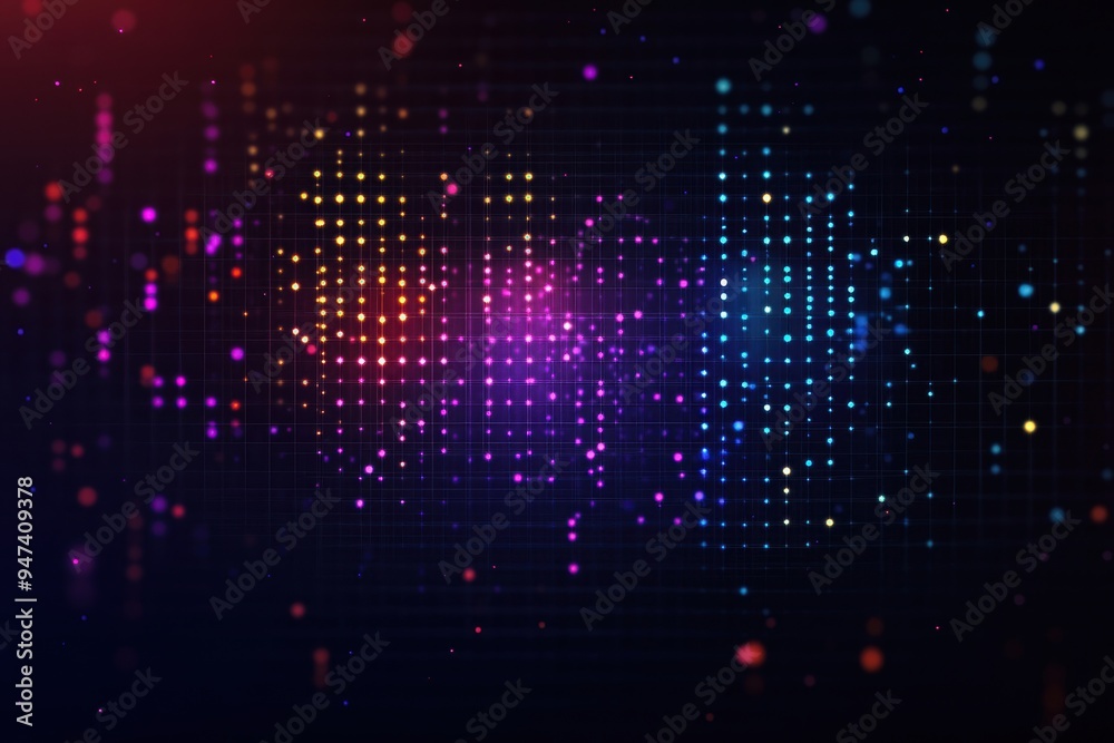 heatmap featuring gradient axes and detailed grid lines, designed to ...