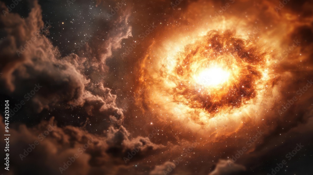 Gravitational collapse, galaxy formation, cosmic dust clouds, star ...