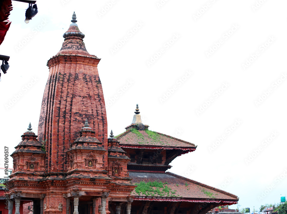 Rameshwor Temple in Bhaktapur Durbar Square, Nepal. An exquisite ...