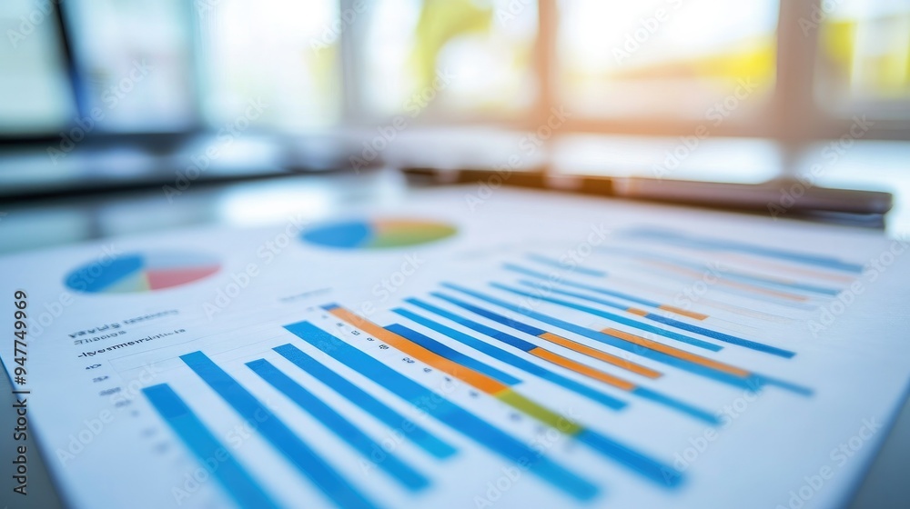 Presentation slide of a 2025 financial report, showing year-over-year ...