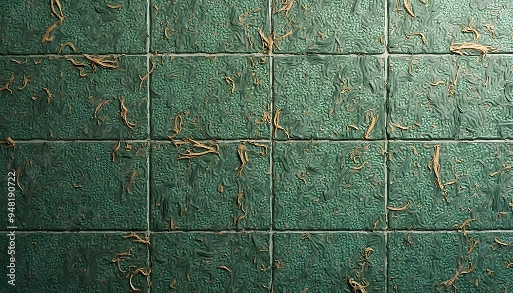 Seagrass texture with visible fibers and natural shades of green and ...