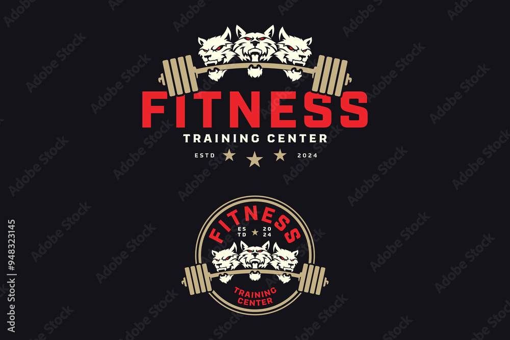 cerberus head, hell hound mythological, three-headed dog with power bar ...