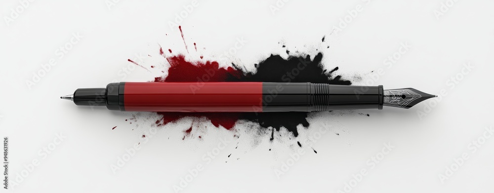 Stunning hyperrealistic 4K image of isolated calligraphy on white ...