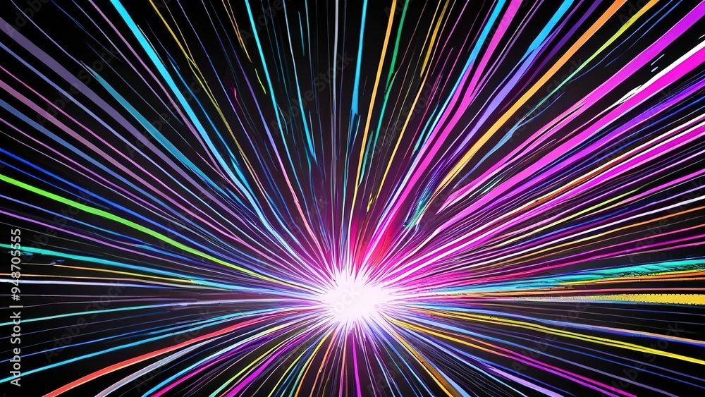 Ilustración de Stock Speed lines backgrounds. Fast speed motion ...