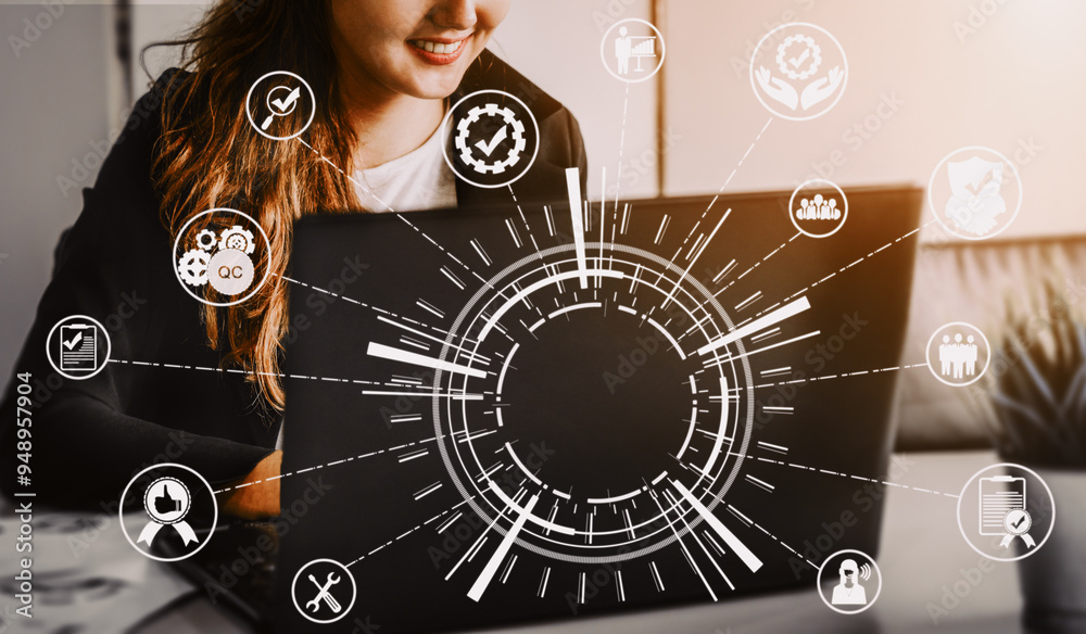 Quality Assurance and Quality Control Concept - Modern graphic ...