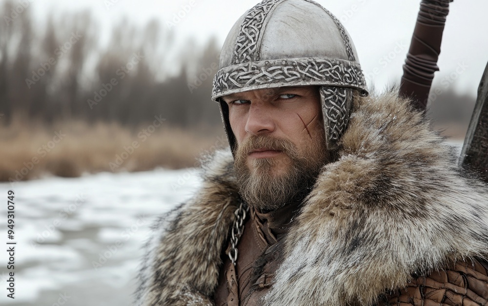 Ancient echoes - Scandinavian spirit embodied in Viking warrior ...