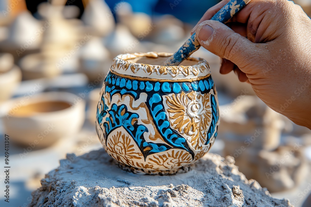 Native American Day with a focus on traditional pottery making ...