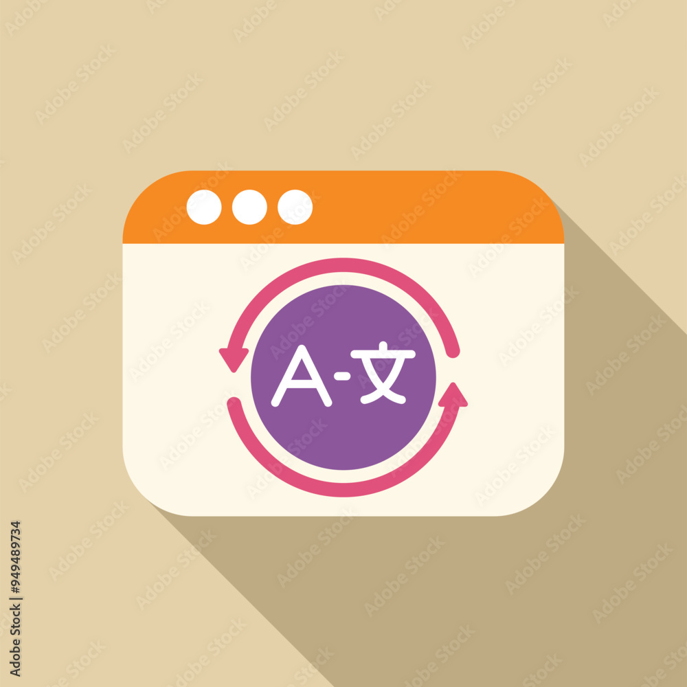 Website translating with translation button showing different languages ...