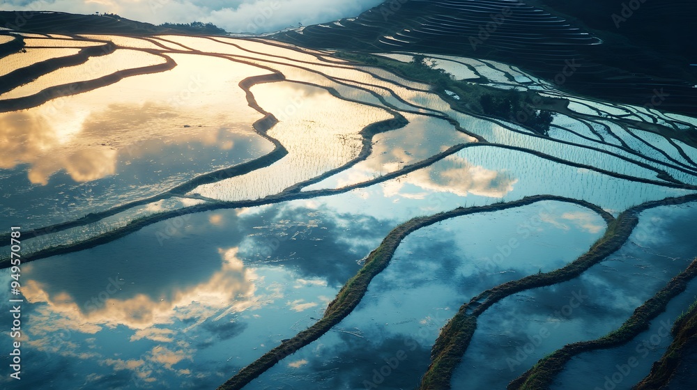 Yunnan Rice Terraces: The stunning rice terraces of Yuanyang in Yunnan ...