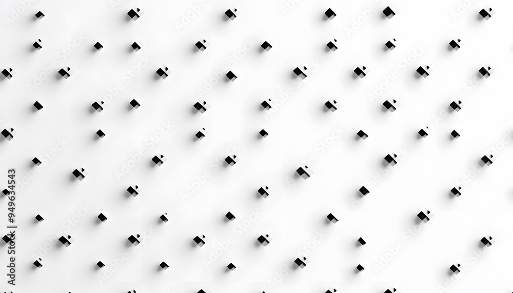 Repeating patterns of small, simple shapes like dots, crosses, or lines ...