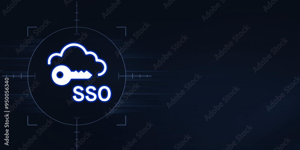 Single Sign-On (SSO) Enhancing User Productivity and Security Stock ...