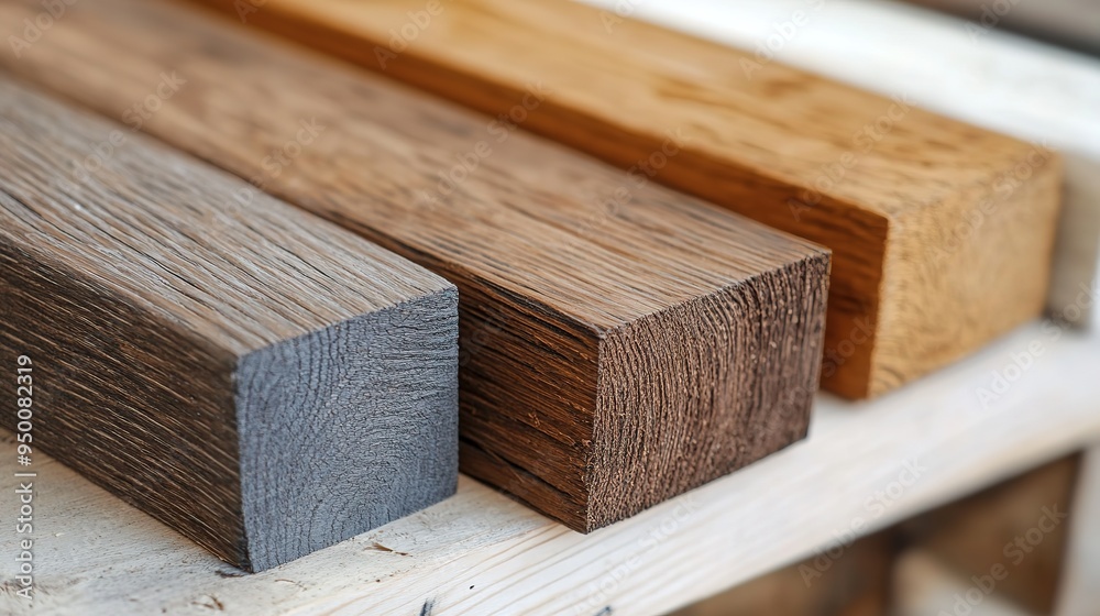 Oak-toned MDF Panels and Imbuia-Hued Wooden Beams Blending in a Modern ...