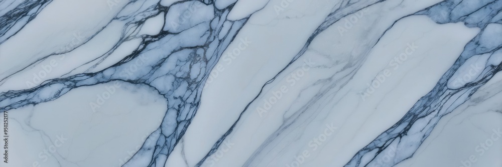 Blue Marble Stone Texture with Dark Blue Veins, Marble texture ...