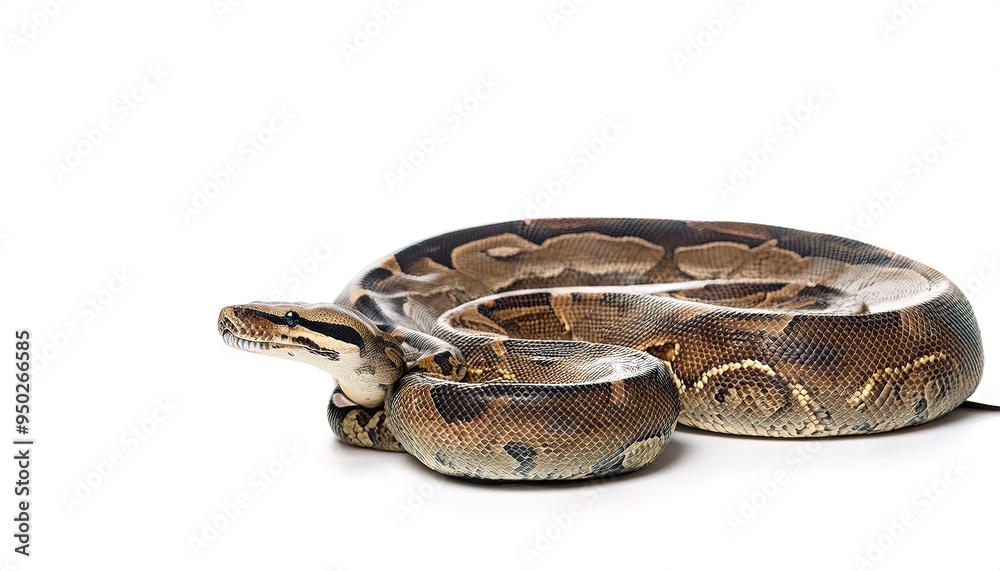 Boa constrictor snake also known as the common boa, is a species of ...