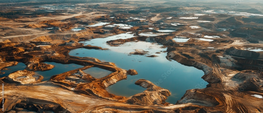 Visualizing the environmental toll of gold mining devastated landscapes ...