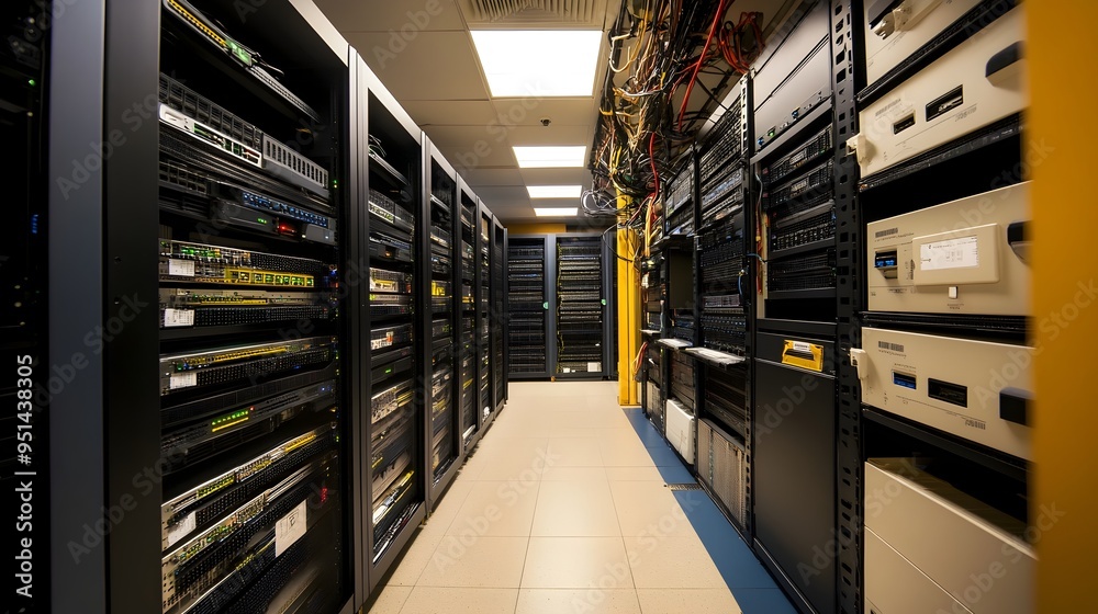 Wireless access points seamlessly integrated into the data center ...