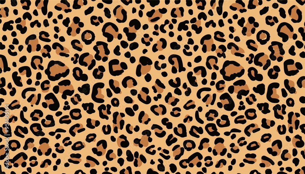 Leopard print. This design features the iconic pattern of African ...