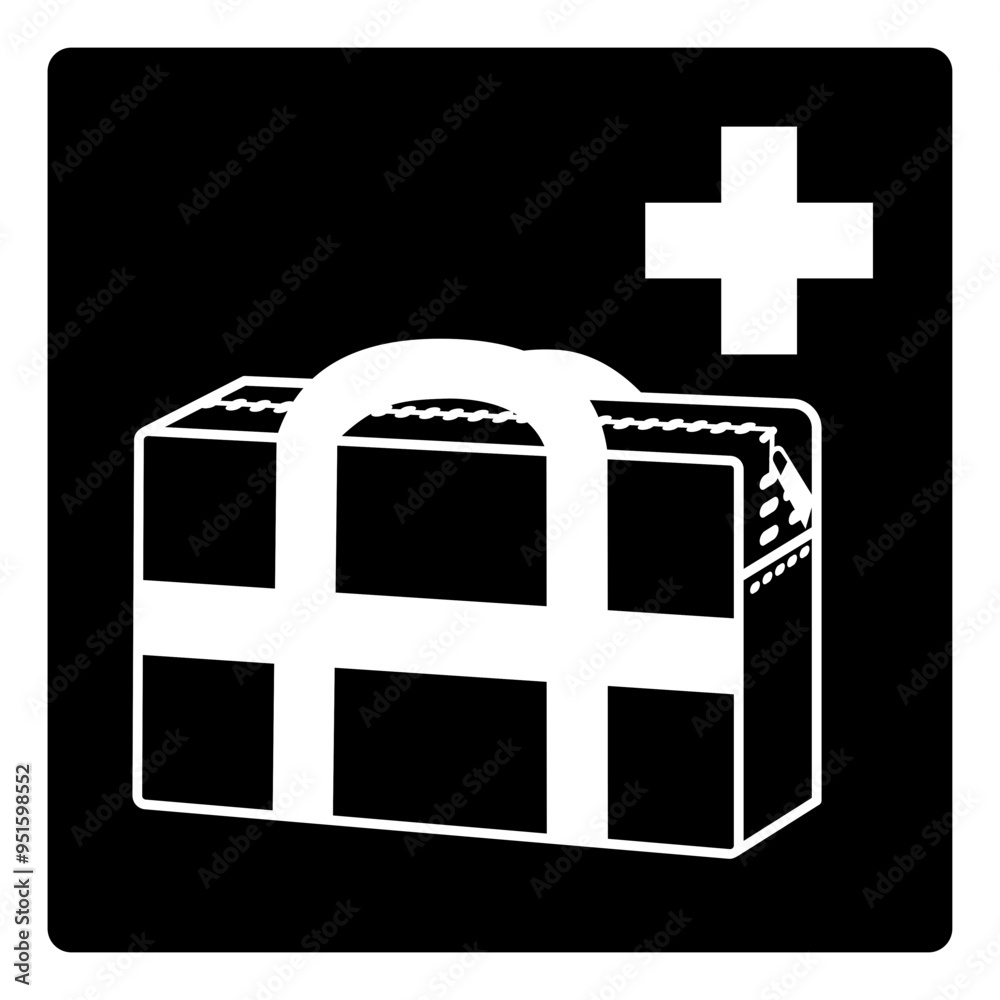 Stock-Vektorgrafik „ISO emergency and first aid safety signs_medical ...