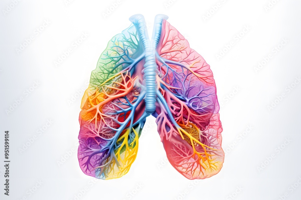 lungs colour logo designs template, respiratory system logo designs ...