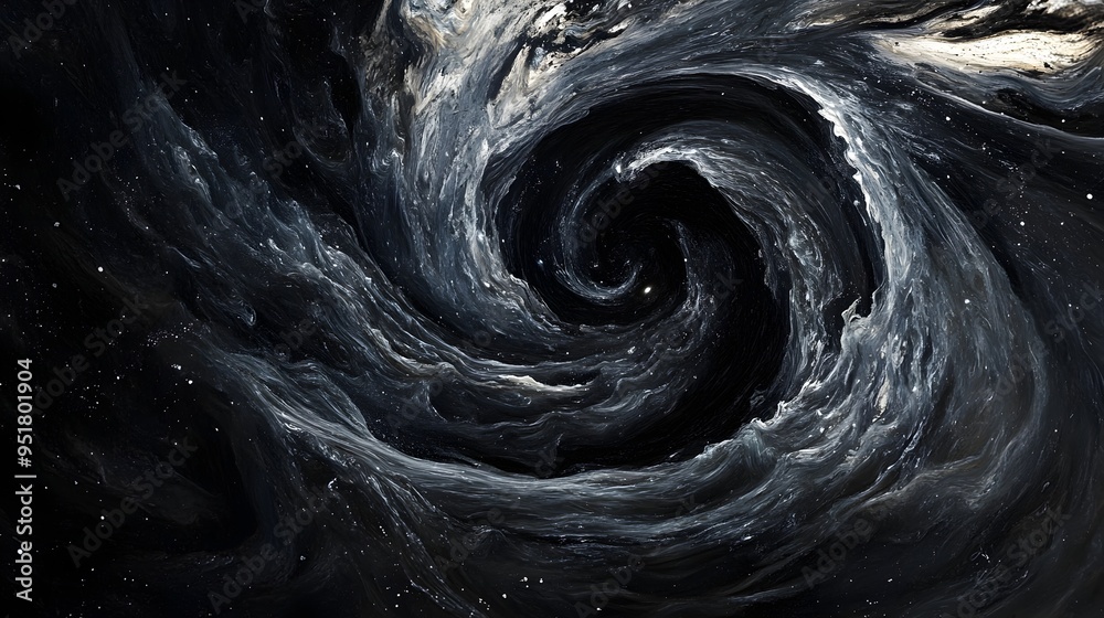 Mesmerizing Cosmic Vortex Ethereal Swirls of Dark Energy in the ...