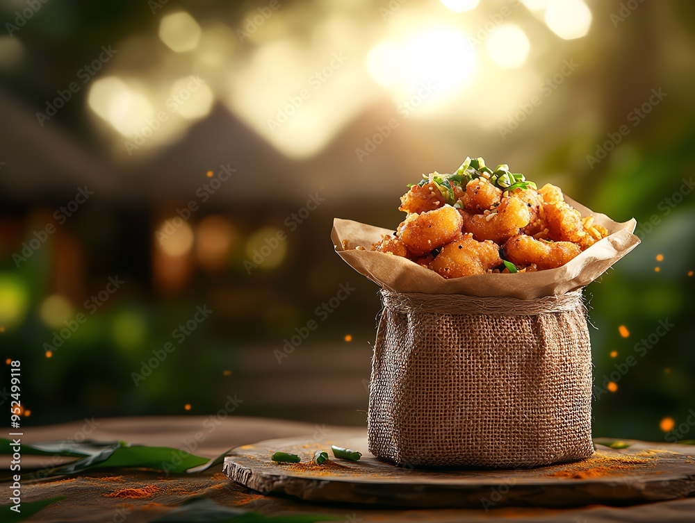 Ecofriendly packaging for Bangladeshi panta bhat, fermented rice served ...