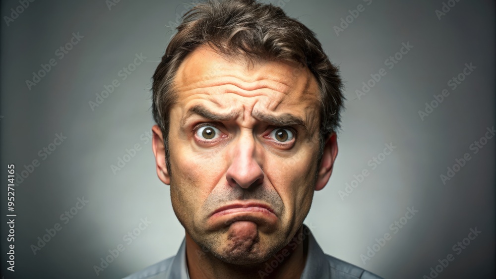 Annoyed face with rolling eyes showing frustration , eye rolling ...