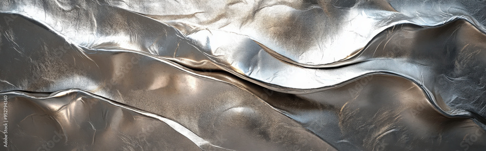 wallpaper featuring the high-shine, luxurious surface of platinum foil ...
