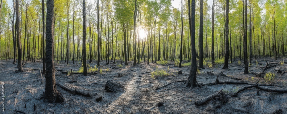 Renewed Hope - Forest Regrowth after Wildfires: A Symbol of Climate ...
