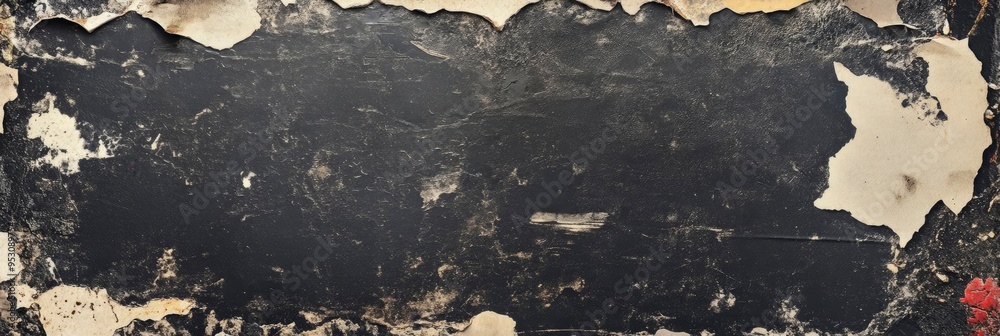 An album cover art vector mockup featuring a rough edge paper texture ...