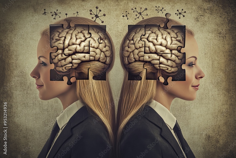 Brain health tips Adore Twin women with identical brain imagery ...