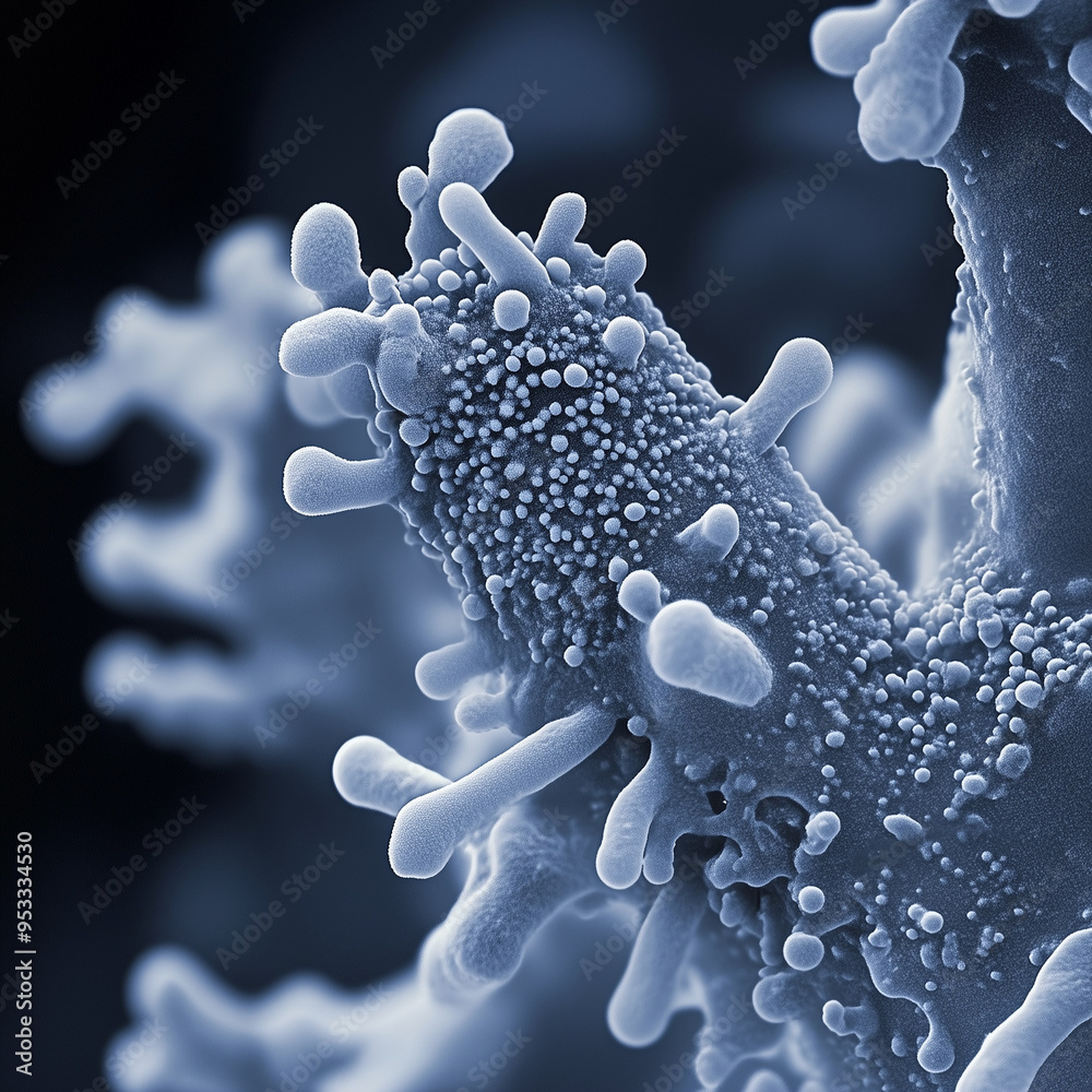 Nanotechnology Exploration with a Scanning Electron Microscope Stock ...