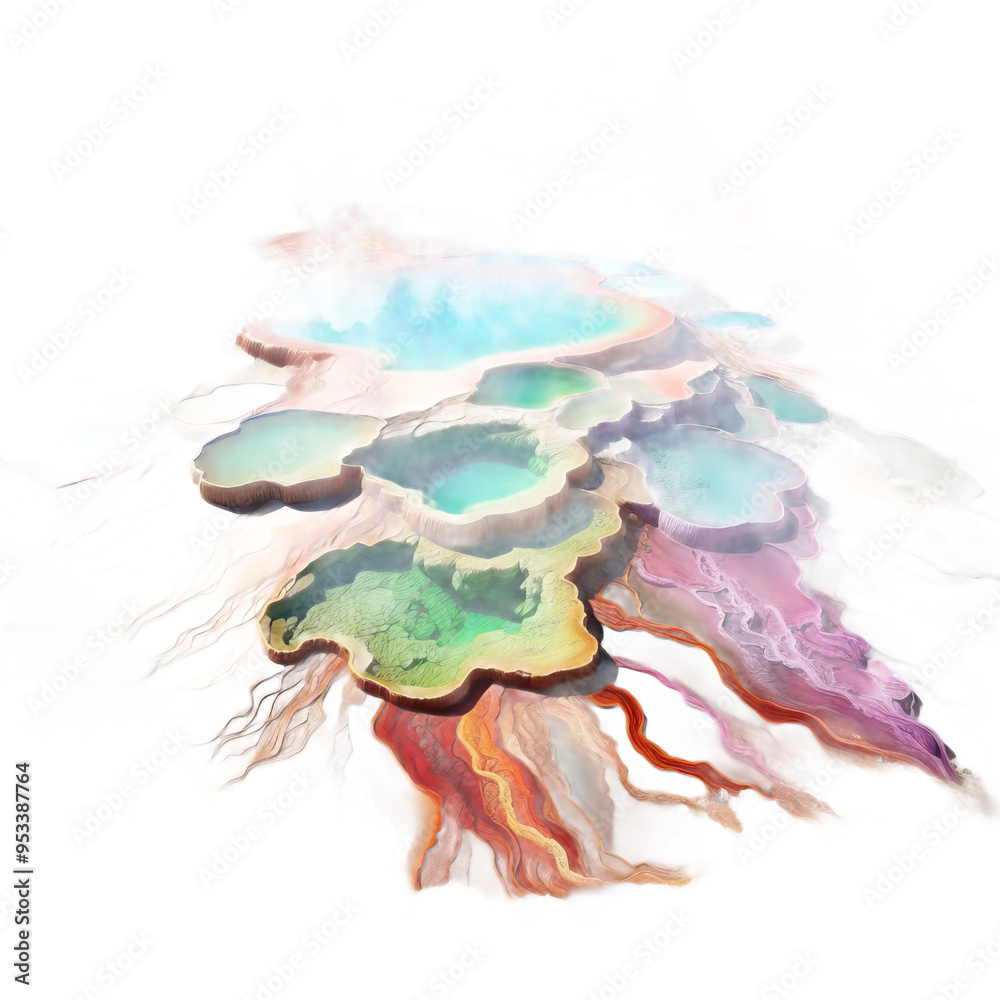 76 118 the wai o tapu thermal wonderland in new zealand a geothermal ...