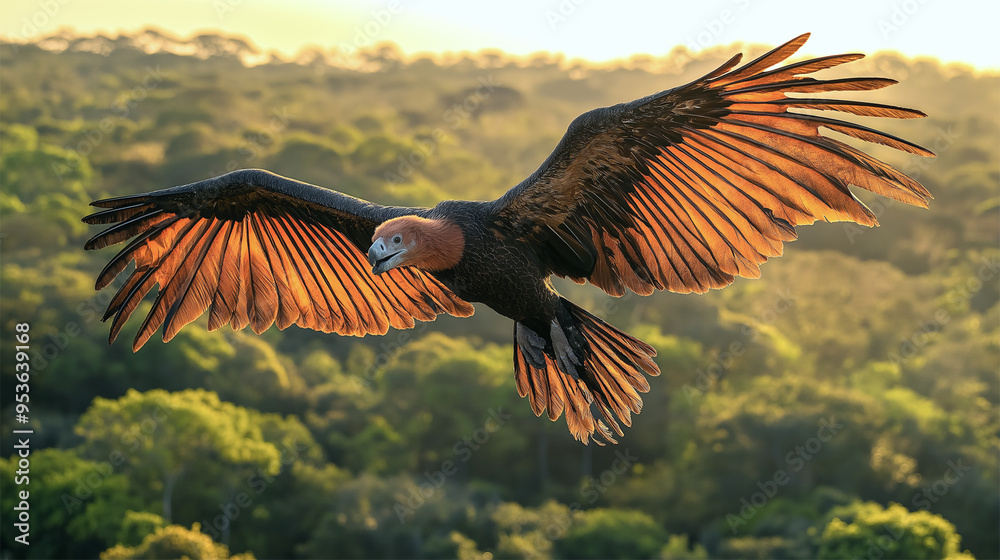 Extinct Argentavis, Largest Bird Ever, Gliding Over Prehistoric South ...
