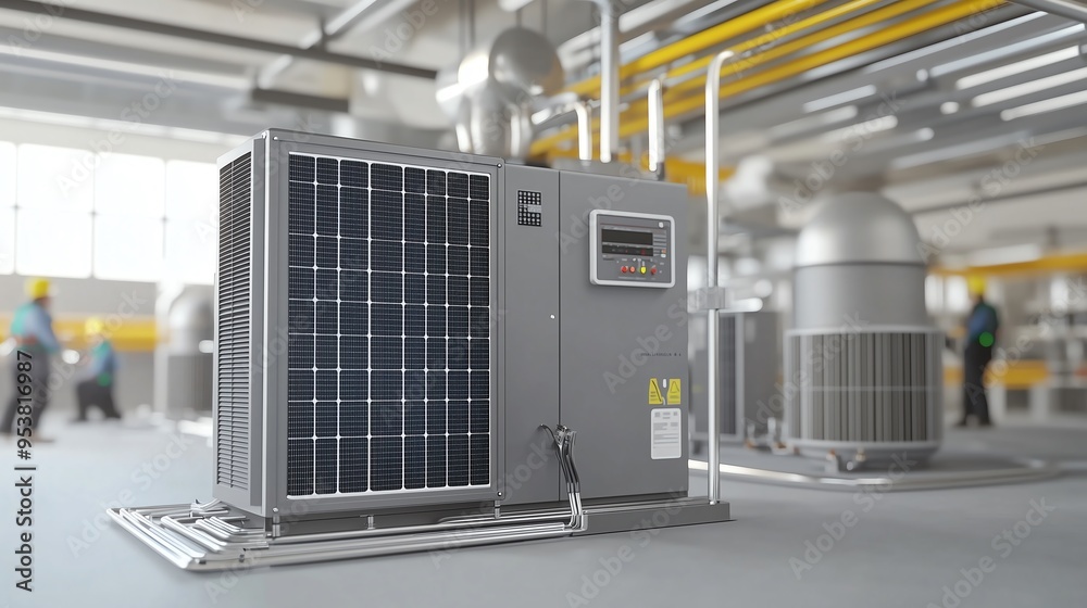 HVAC System Being Installed - Detailed Installation Process and ...